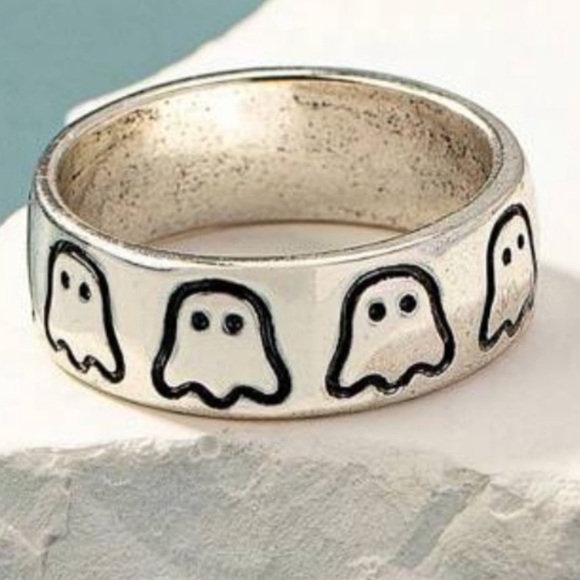 Jewelry | Silver Ghost Ring | Poshmark